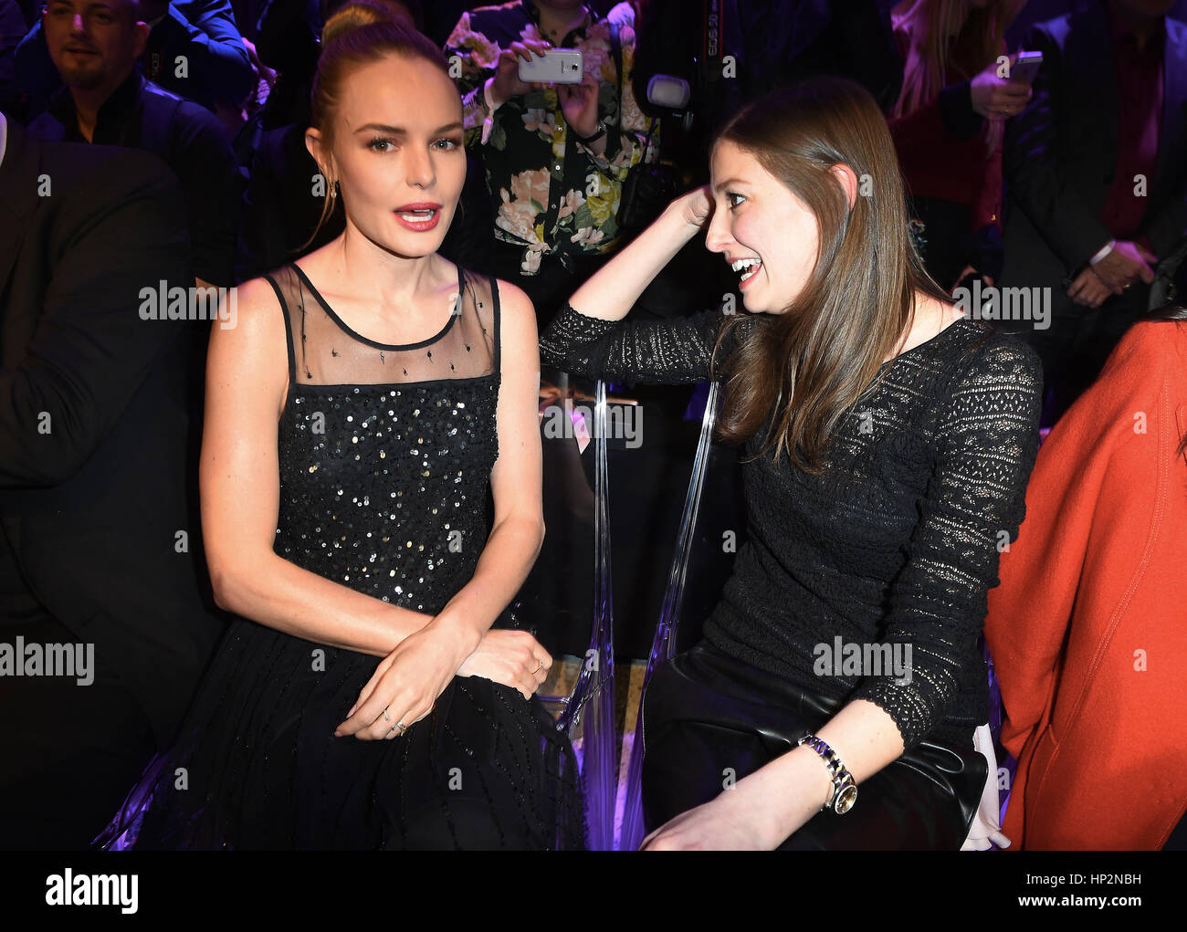 Mercedes Benz Fashion Week Berlin - Marc Cain - Front Row at Telekom ...