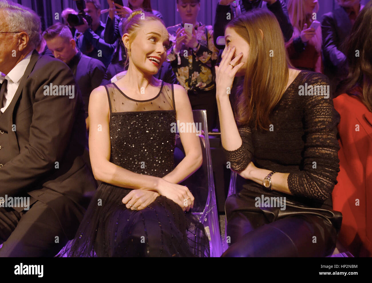 Mercedes Benz Fashion Week Berlin - Marc Cain - Front Row at Telekom ...
