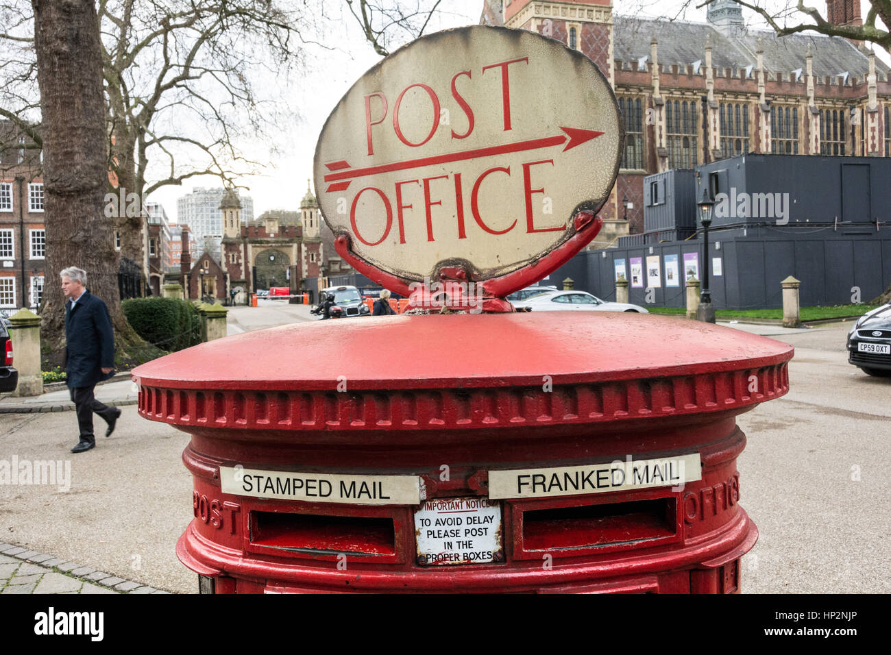 Bar post box hi-res stock photography and images - Alamy