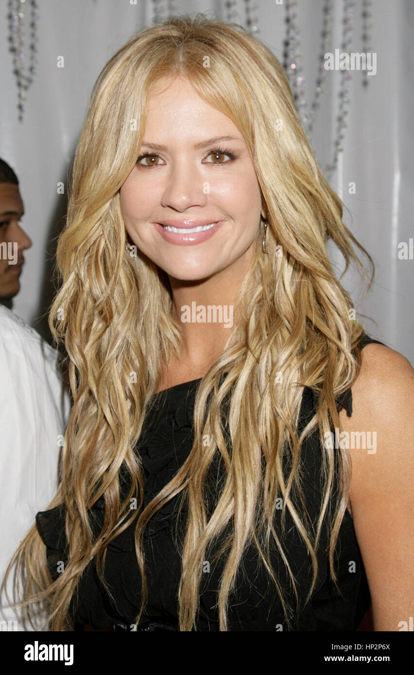 Nancy O'Dell arrives at the Leather and Laces Party in Miami Beach ...