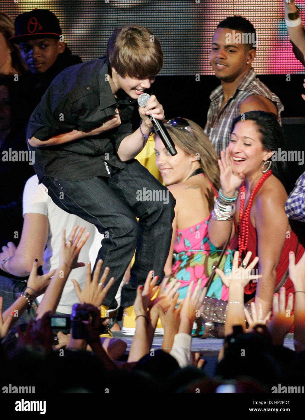 Bieber fans hi-res stock photography and images - Alamy