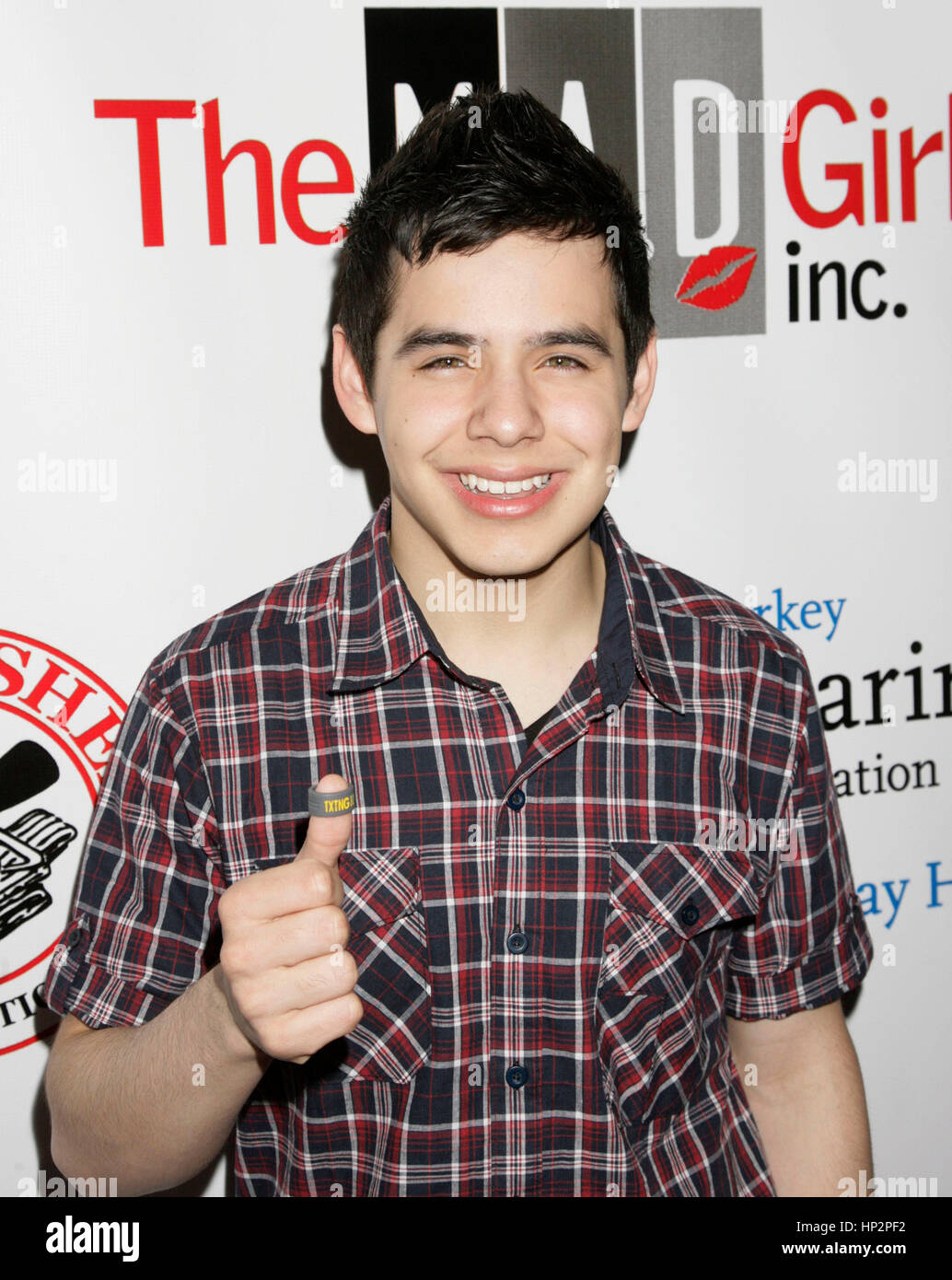 David Archuleta at the Jordan Sparks Experience Eden Roc on February 3 ...