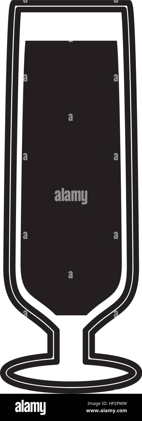 wine cup silhouette isolated icon vector illustration design Stock ...