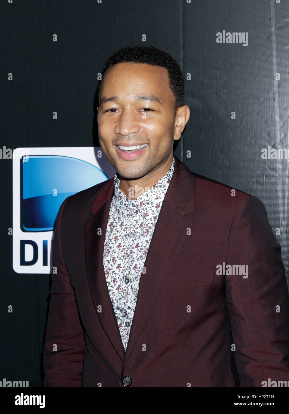 John Legend arrives at the Directv Super Saturday Night party on ...