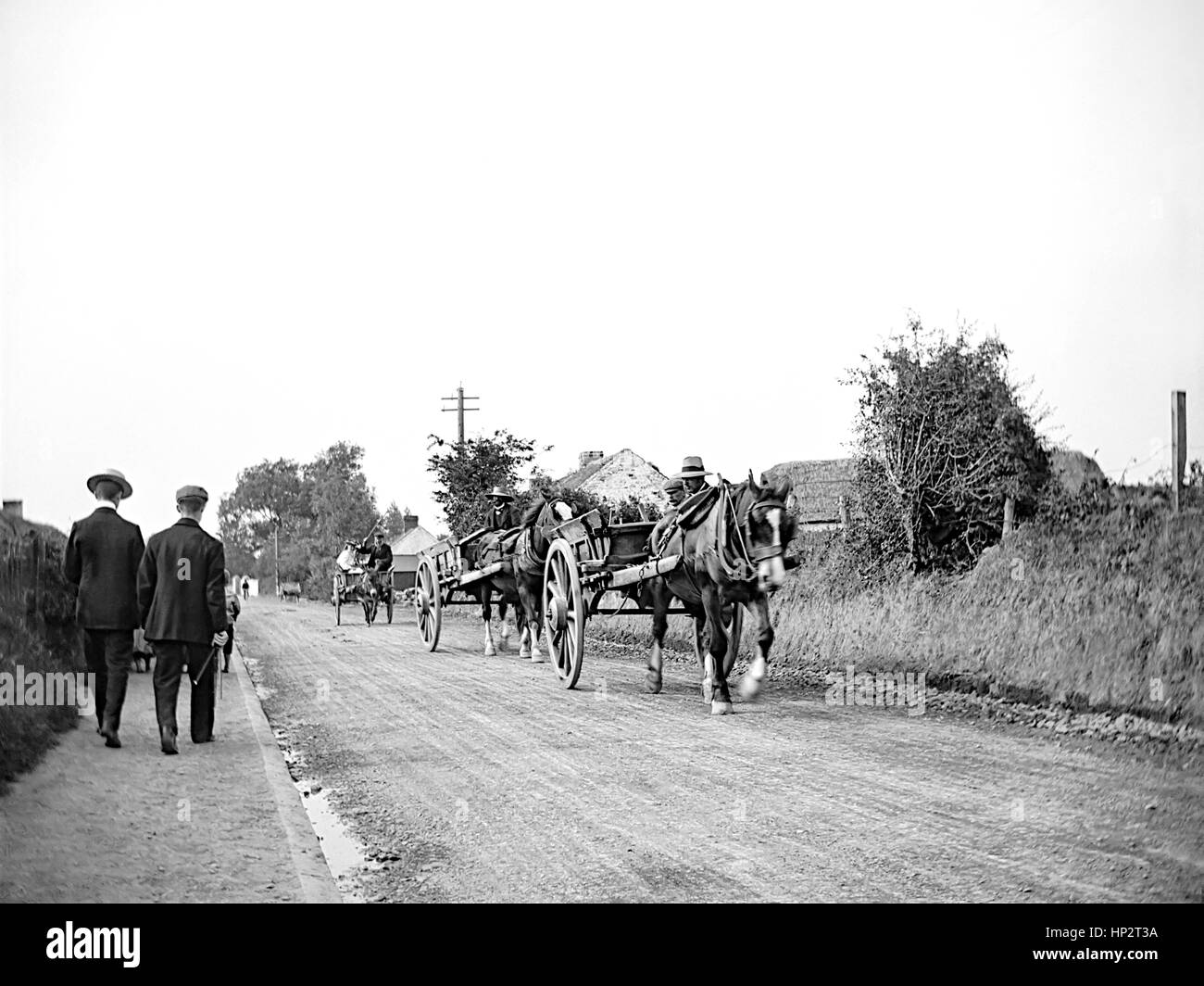 Child country lane Black and White Stock Photos & Images - Alamy