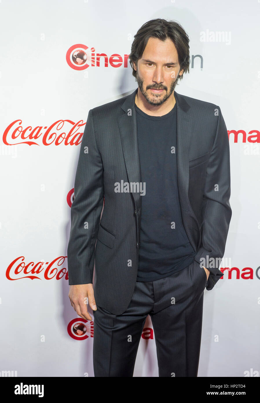 Actor Keanu Reeves, recipient of the Vanguard Award, attends the ...
