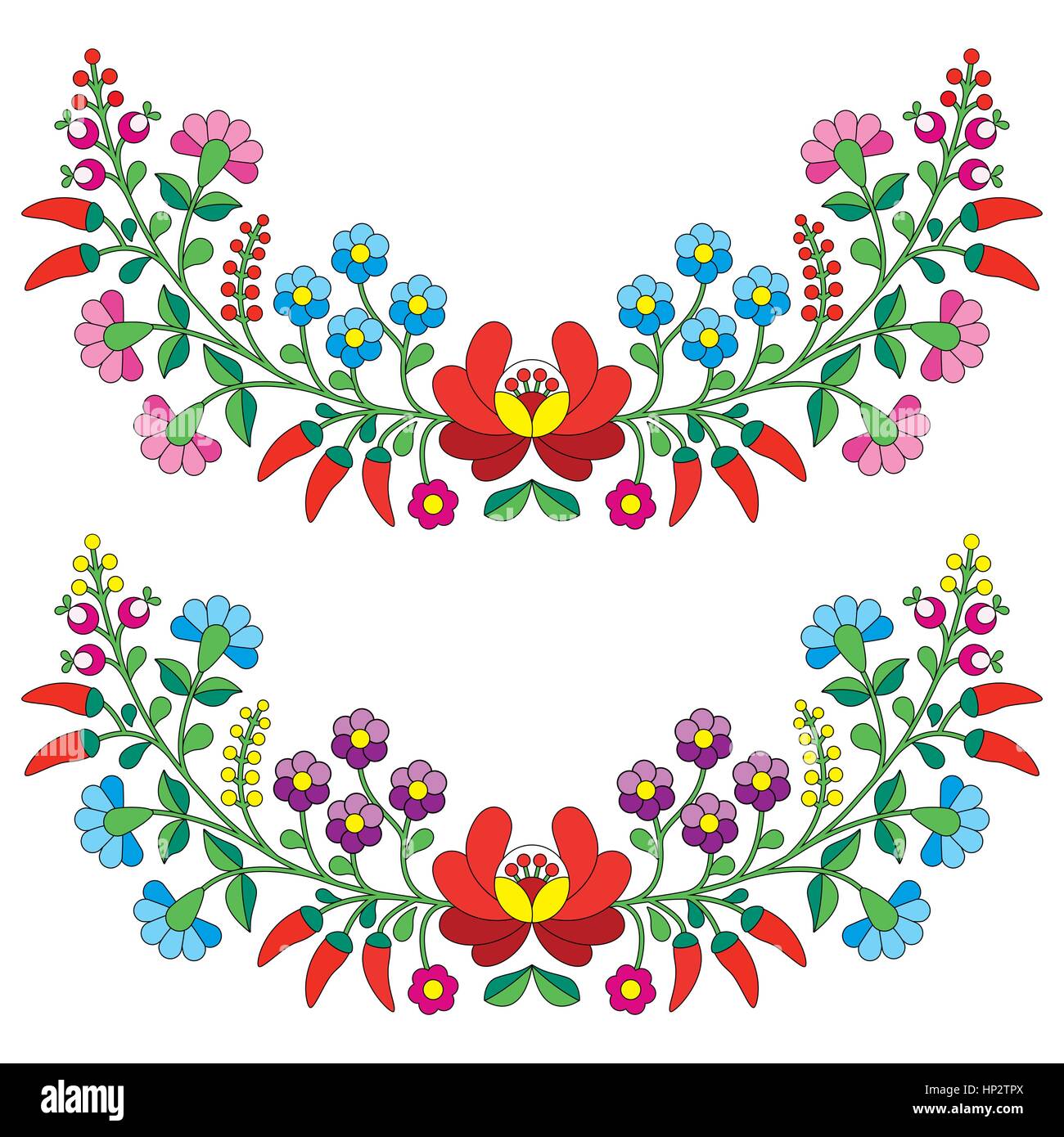 Hungarian Flower Designs