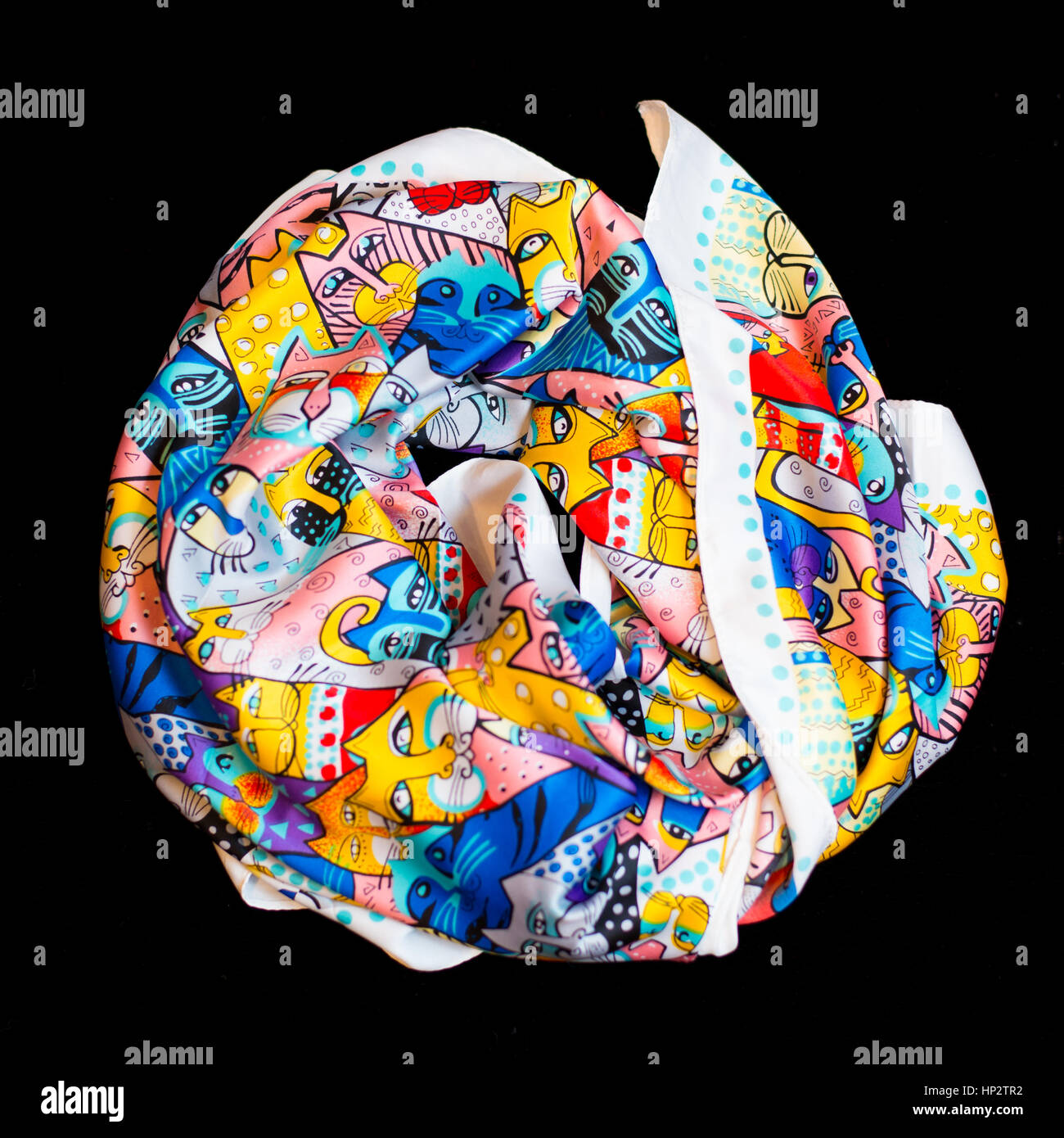 Indian silk scarf hi-res stock photography and images - Alamy