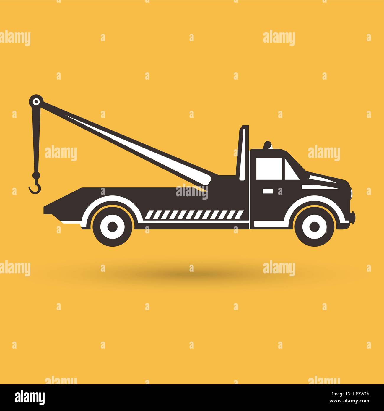 Wrecker truck hi-res stock photography and images - Alamy