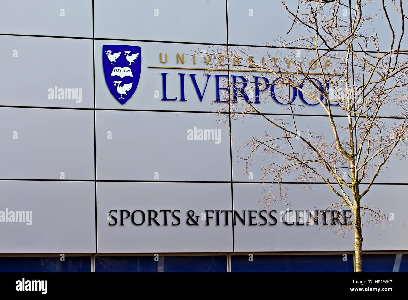 Liverpool University Sports and Fitness Centre Stock Photo - Alamy