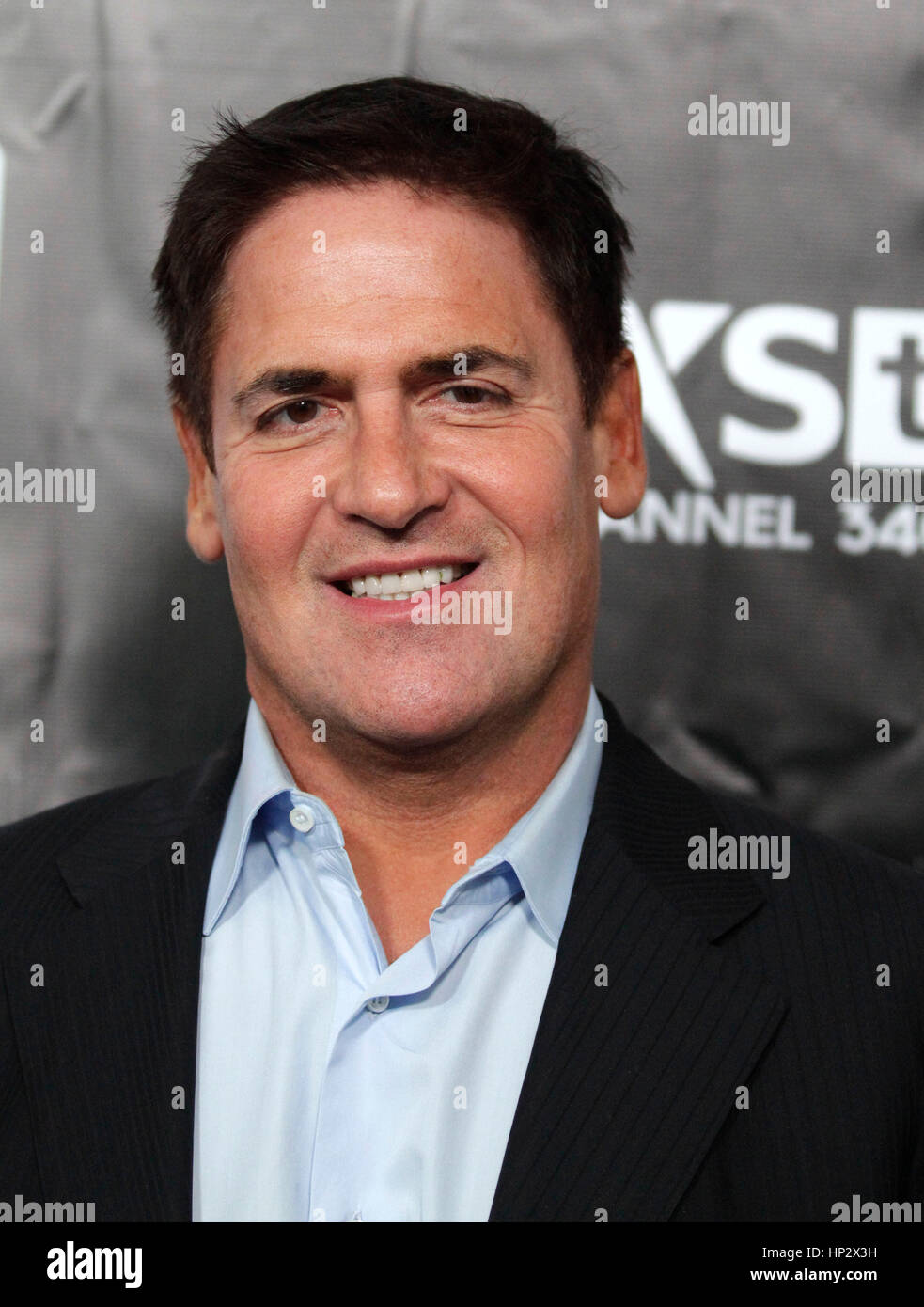 Mark Cuban arrives at Directv's Super Saturday Night Super Bowl party ...