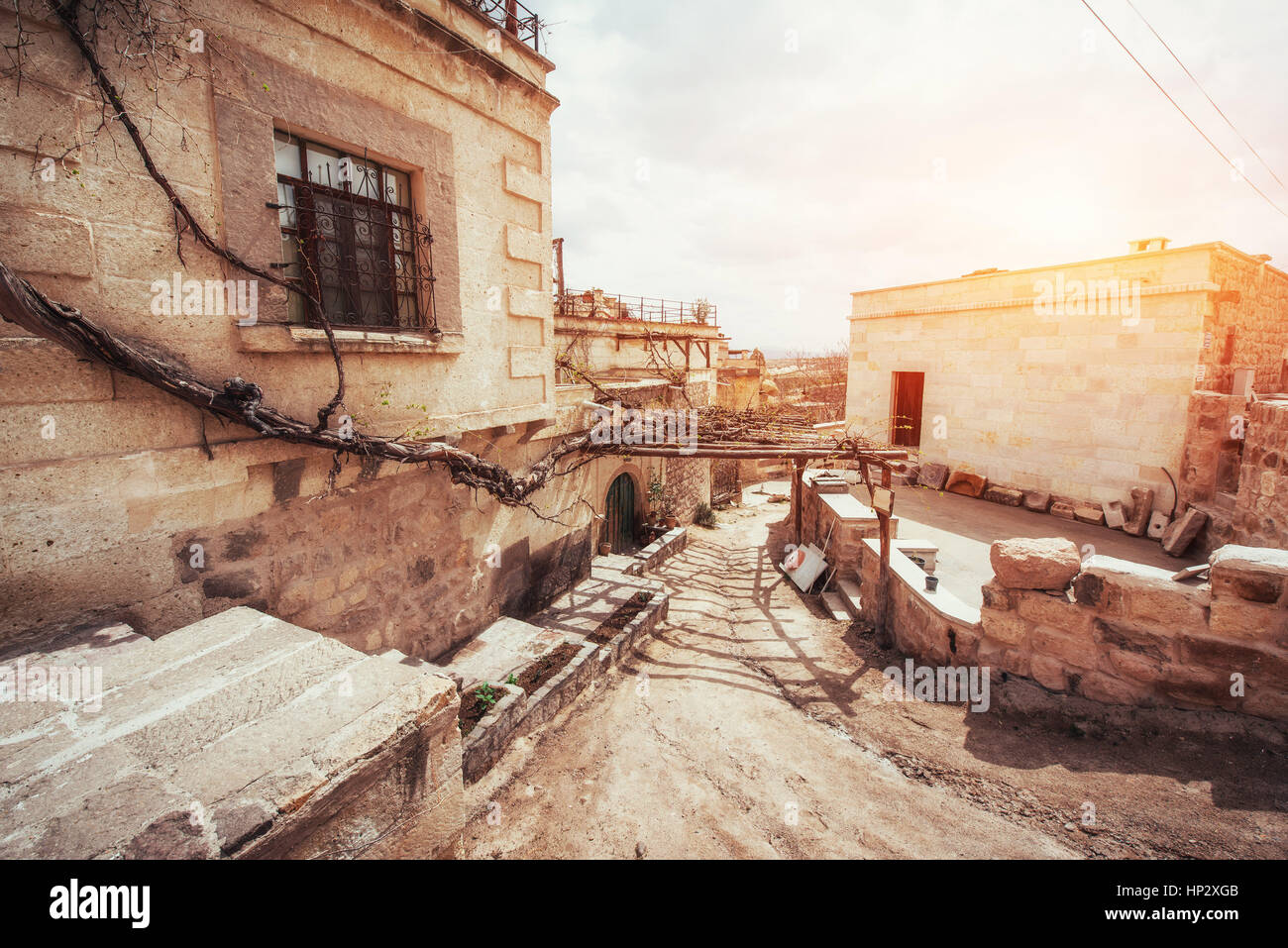 Old traditional Ottoman house in the background Turkey Stock Photo - Alamy
