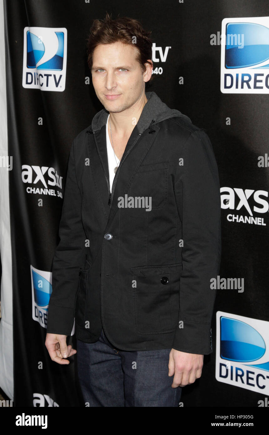 Peter Facinelli arrives for the Directv Super Saturday Night party on ...