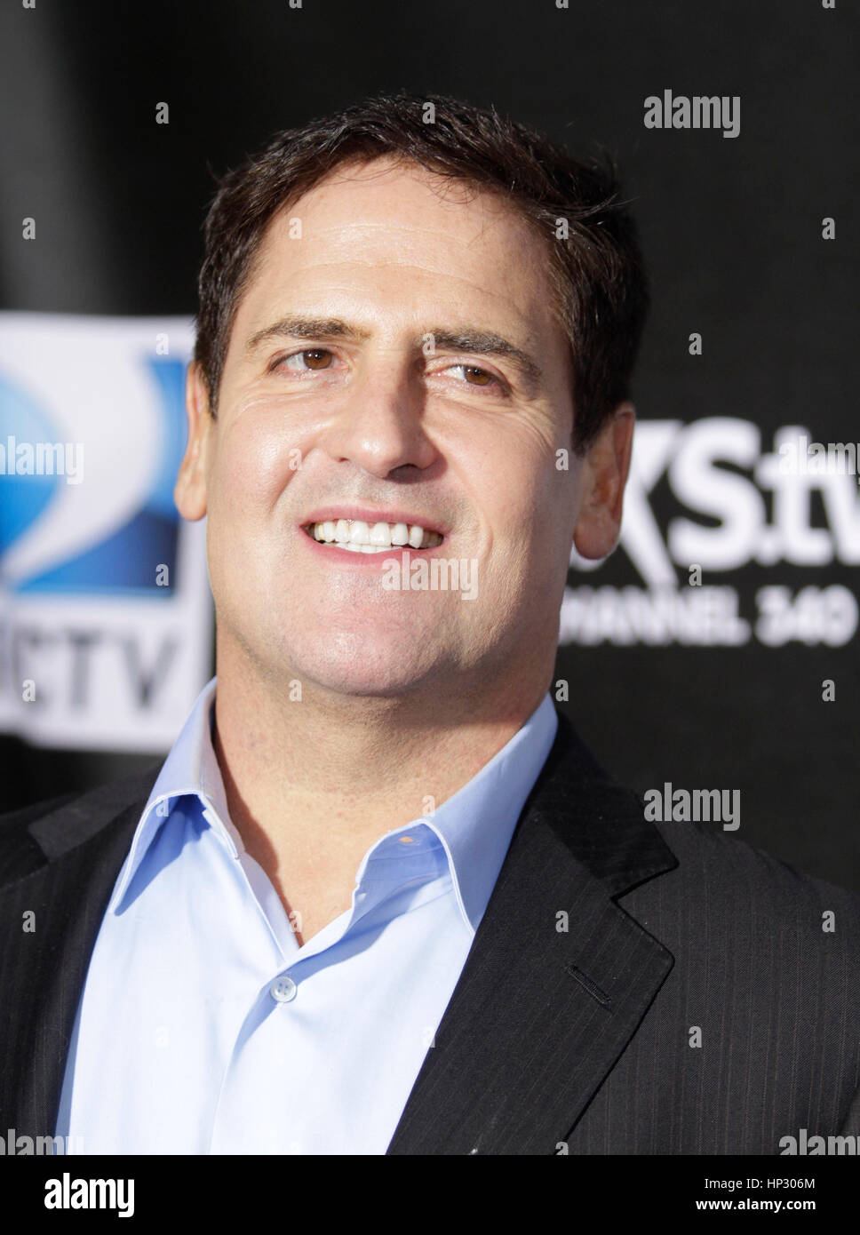 Mark Cuban arrives for the Directv Super Saturday Night party on ...
