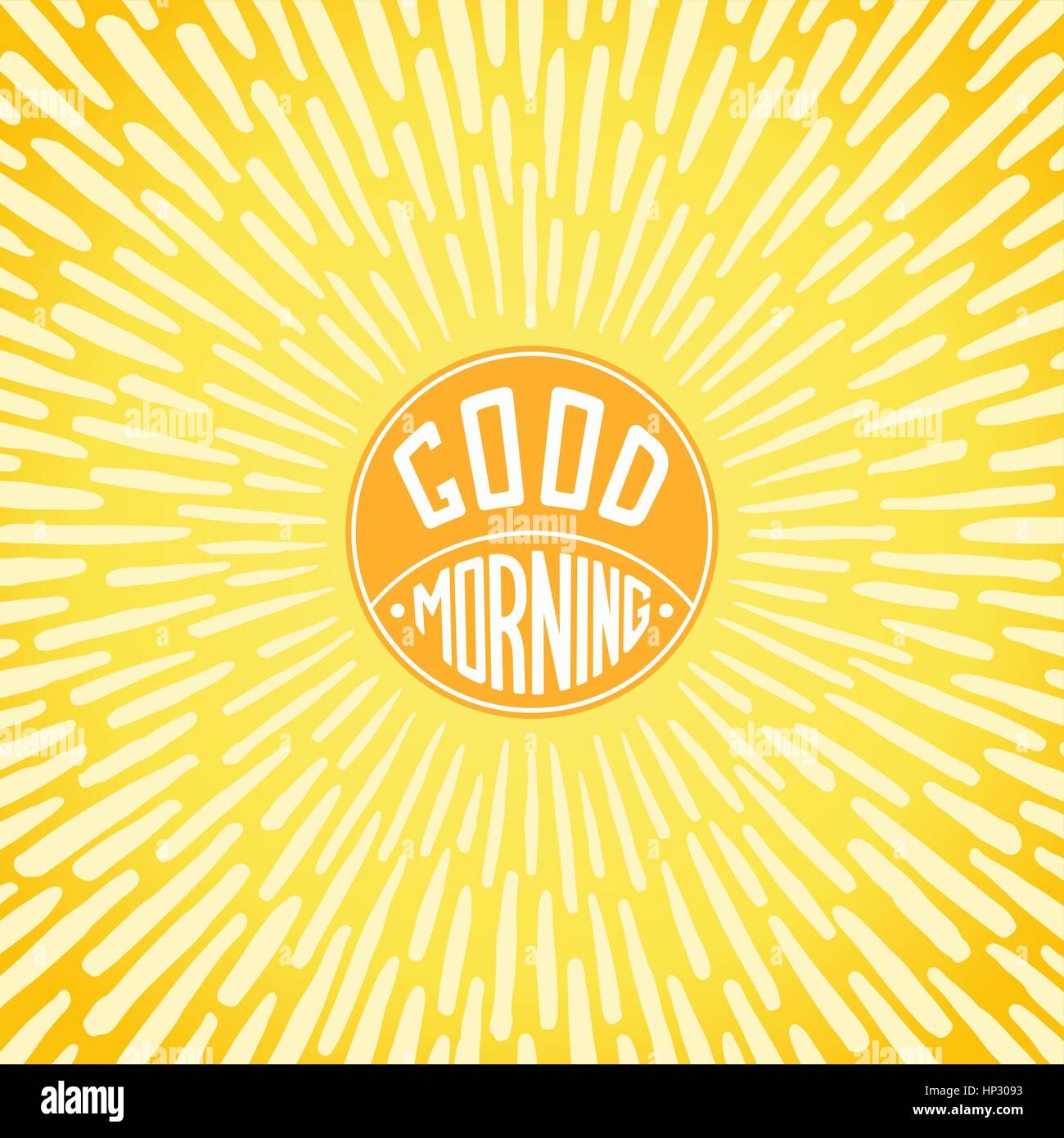 Morning Beams Stock Vector Images - Alamy