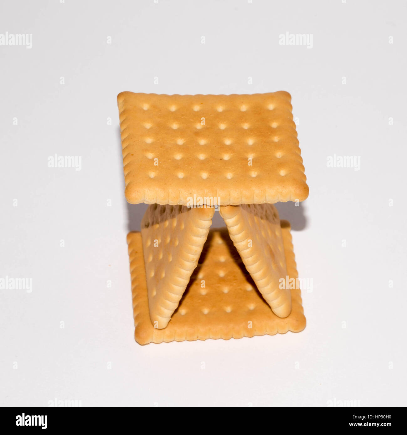 Cookies isolated on a white background. Biscuit Texture Closeup Details ...