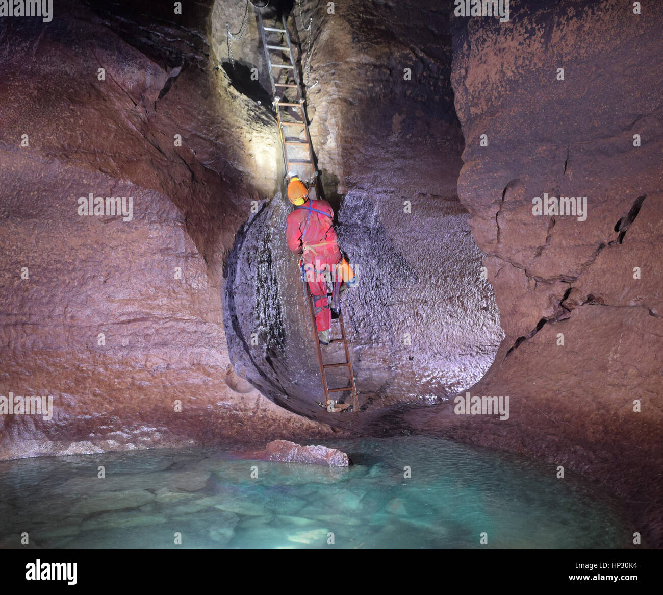 Surprise View Peak Cavern Castleton Derbyshire Stock Photo - Alamy