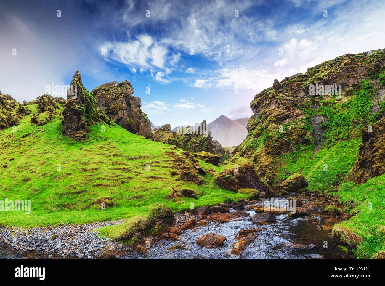 Scenic views Iceland Stock Photo - Alamy