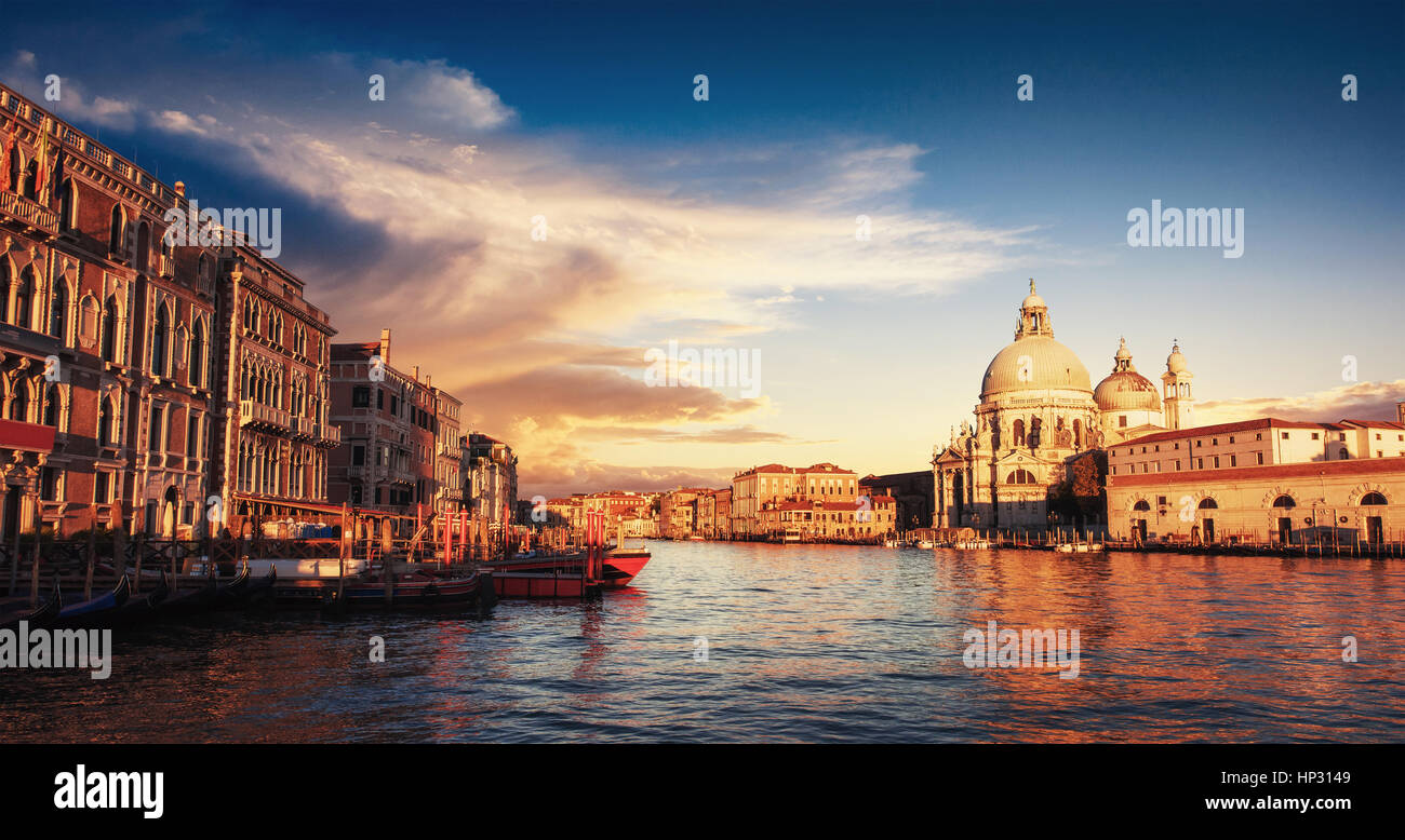 Fantastic views of the Grand Canal Stock Photo - Alamy