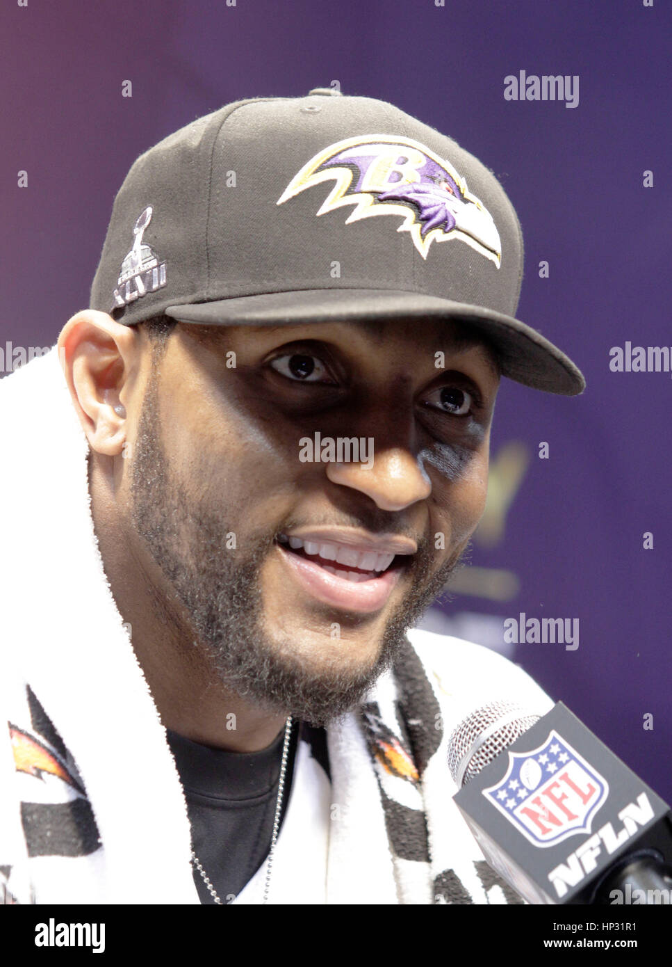 Ray lewis super bowl hi-res stock photography and images - Alamy