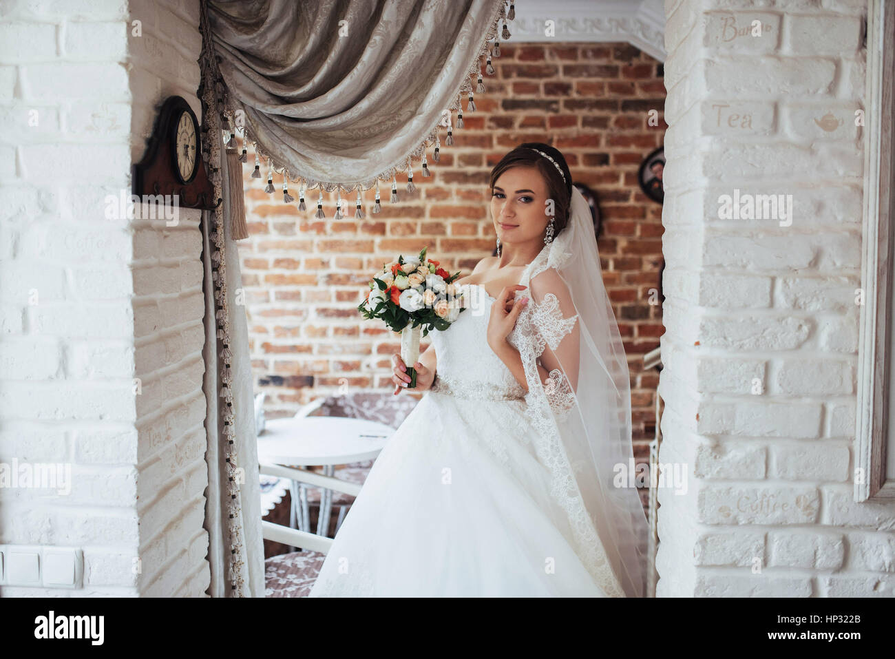 Bride wedding day best in my life Stock Photo - Alamy
