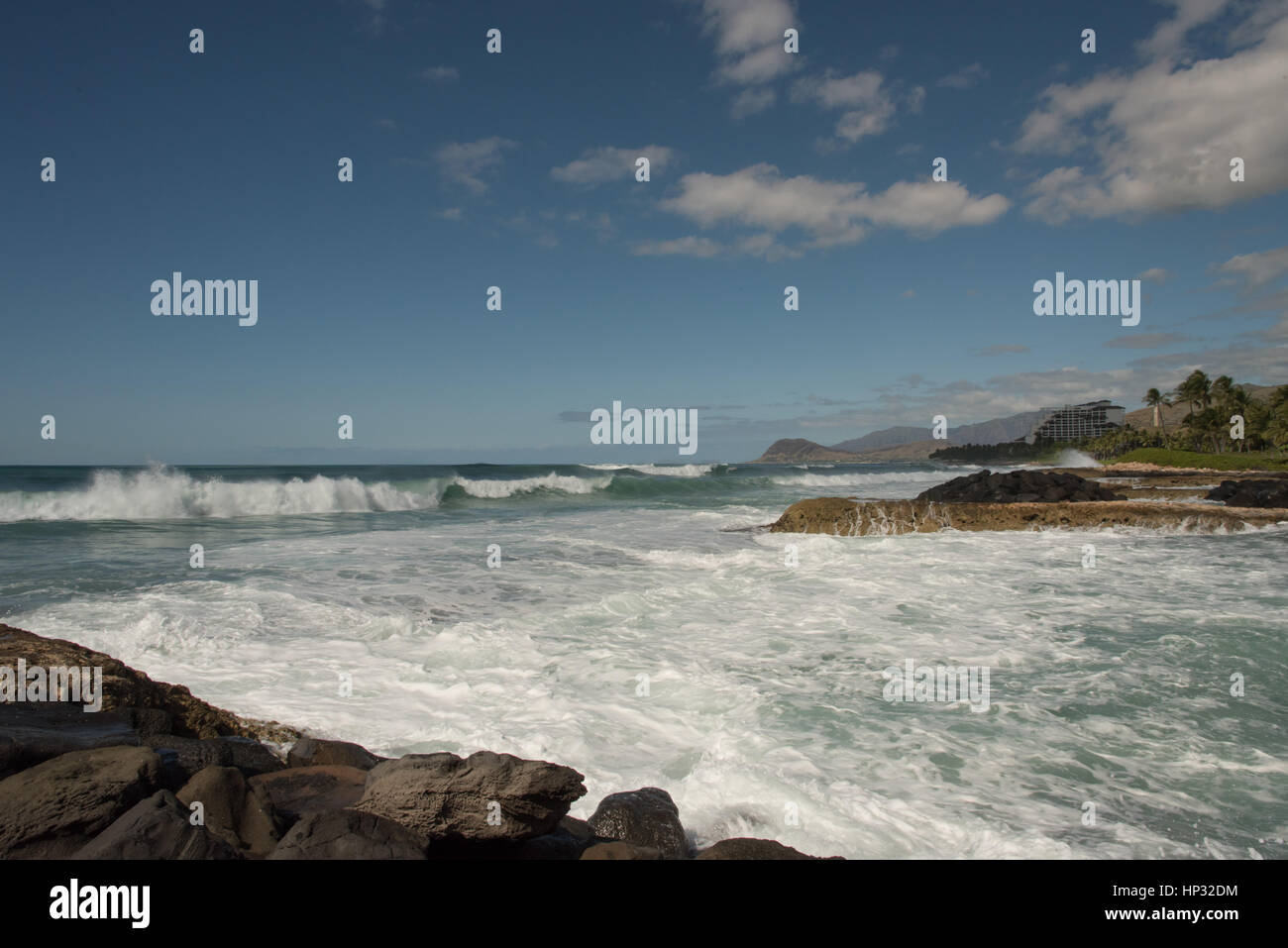 West Shore, Oahu, Hawaii Stock Photo - Alamy