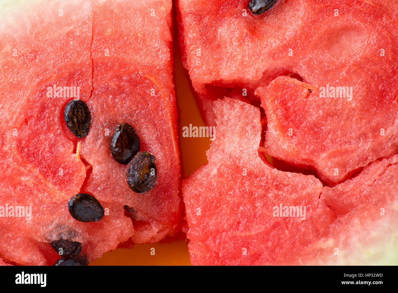 ripe watermelon flesh closeup macro texture background Stock Photo - Alamy