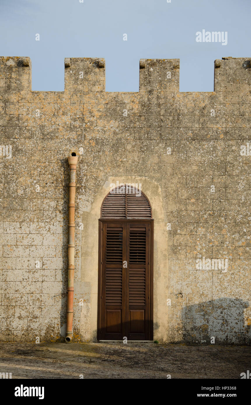 Castle of Partanna, Sicily Stock Photo - Alamy
