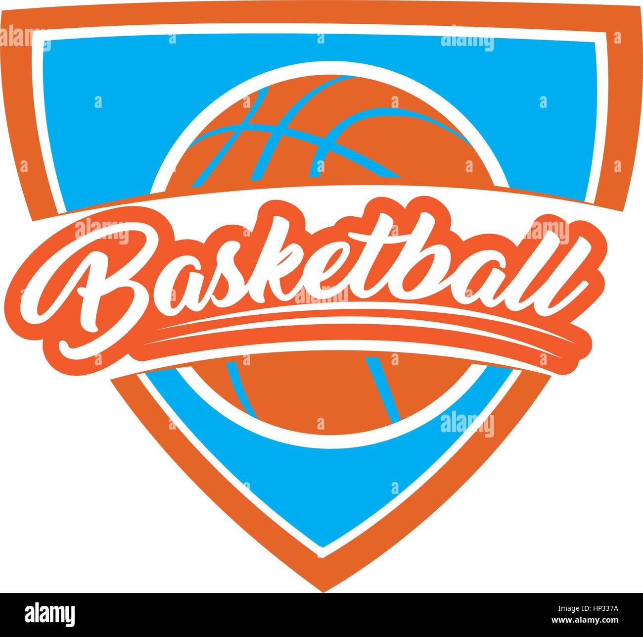 Isolated basketball emblem Stock Vector Image & Art - Alamy