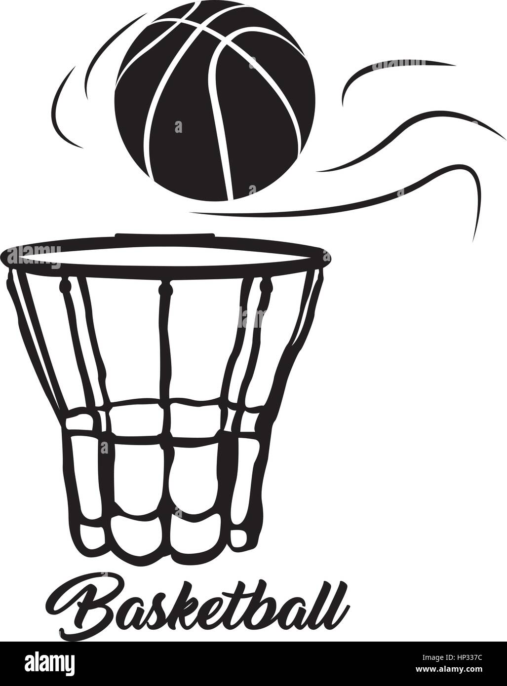 Isolated basketball net Stock Vector Image & Art - Alamy