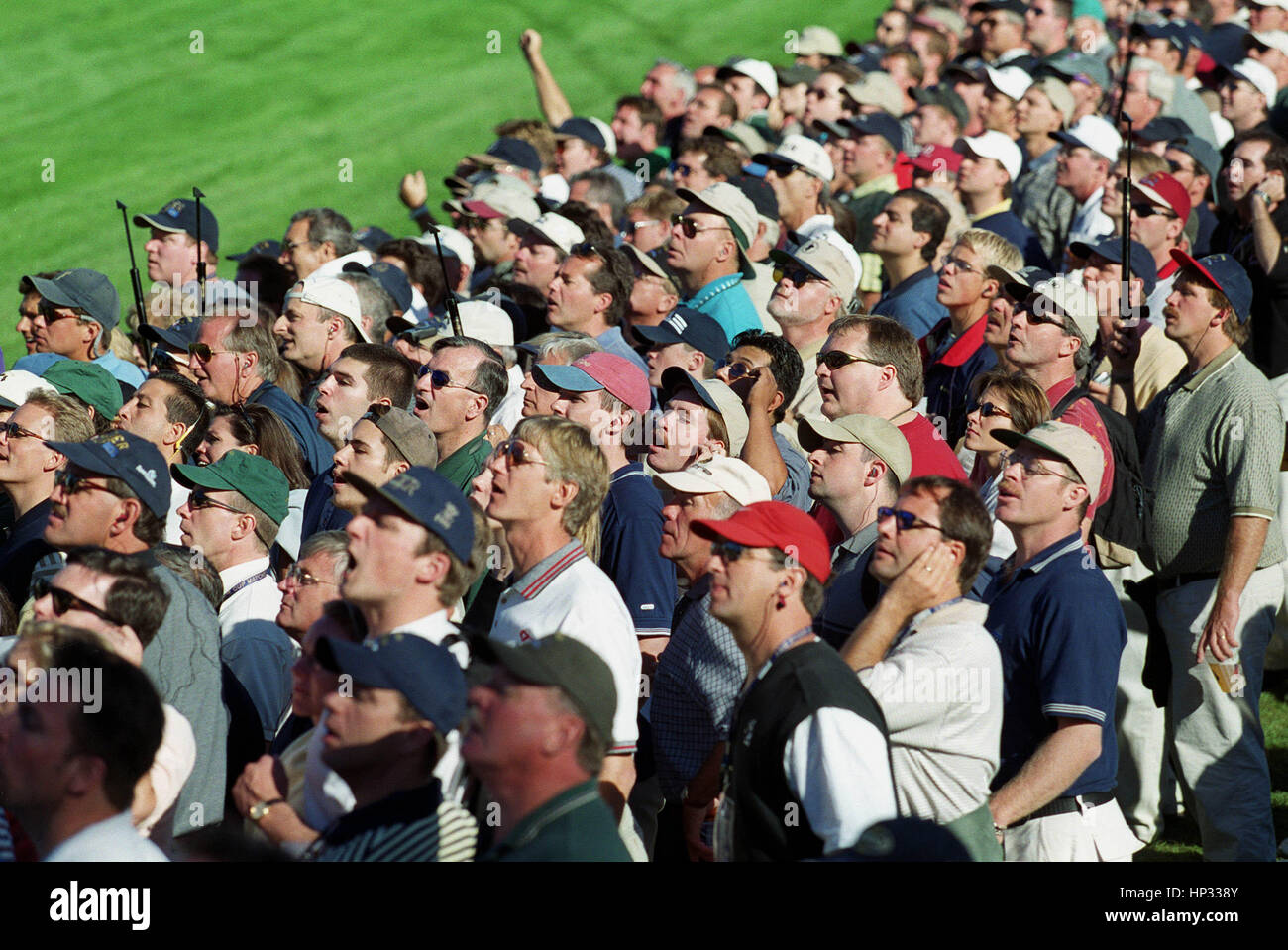 Golf crowd ryder cup hi-res stock photography and images - Alamy