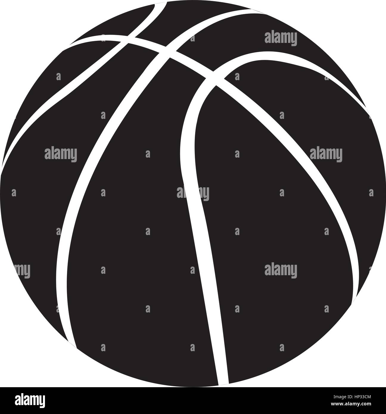 Isolated basketball ball Stock Vector Image & Art - Alamy