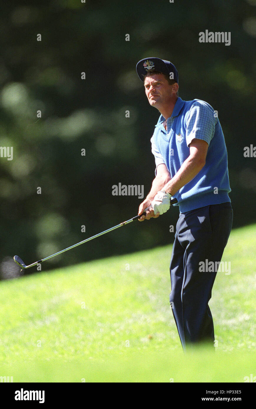 JESPER PARNEVIK RYDER CUP BROOKLINE CC USA 26 September 1999 Stock ...
