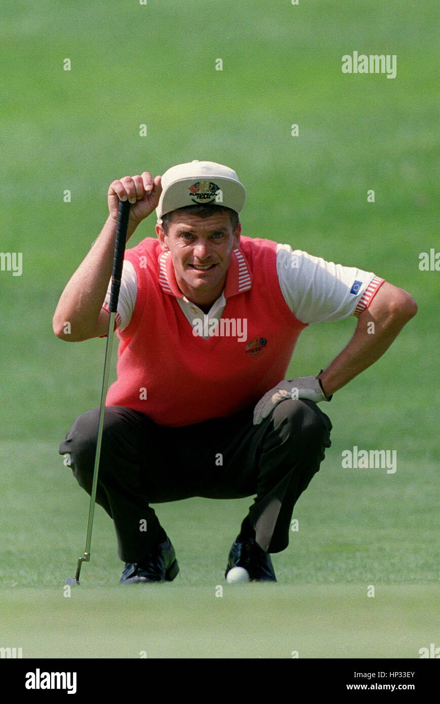 JESPER PARNEVIK RYDER CUP BROOKLINE CC USA 26 September 1999 Stock ...