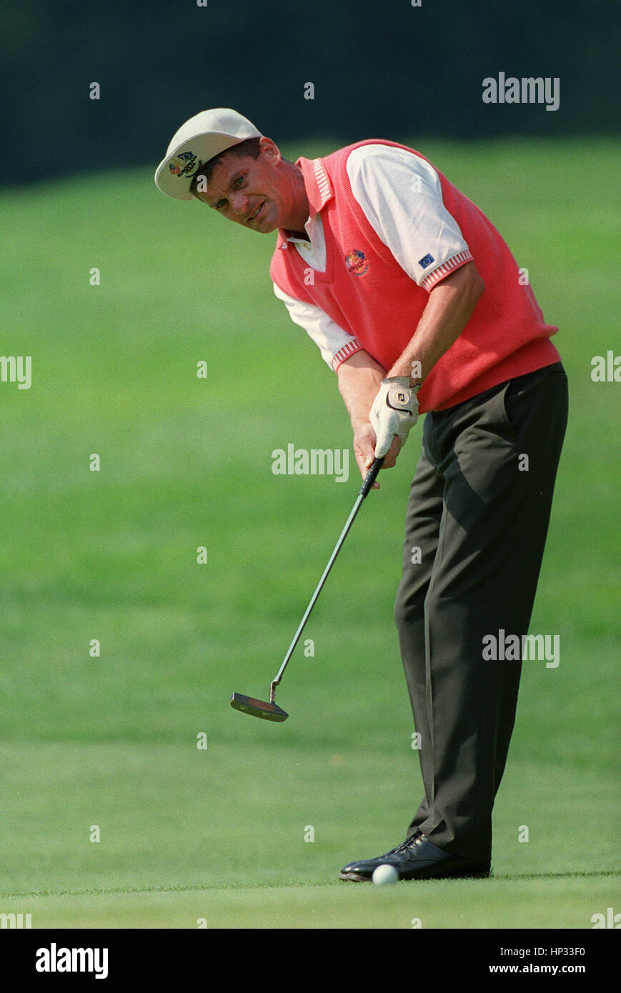 JESPER PARNEVIK RYDER CUP BROOKLINE CC USA 26 September 1999 Stock ...