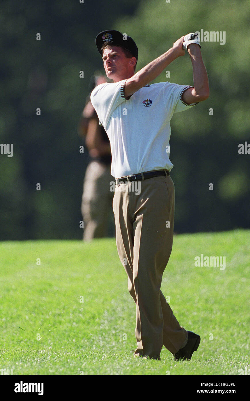 JESPER PARNEVIK RYDER CUP BROOKLINE CC USA 26 September 1999 Stock ...