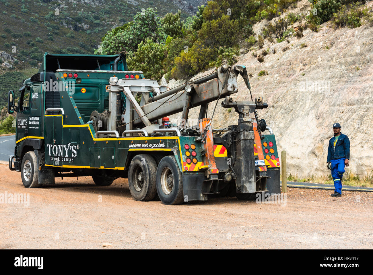 Heavy wrecker hi-res stock photography and images - Alamy