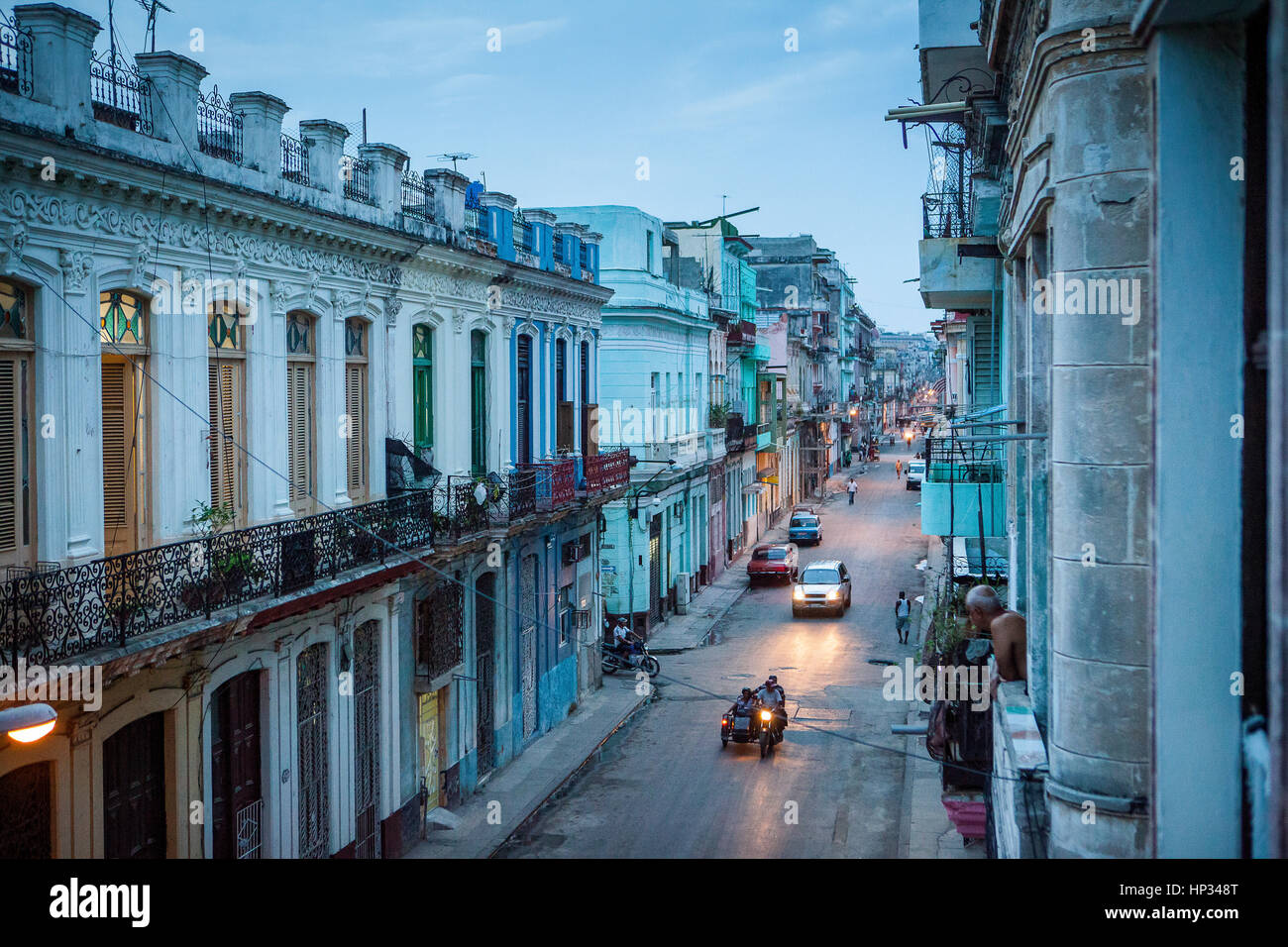 Calle Concordia street, Centro Habana, La Habana, Cuba Stock Photo - Alamy