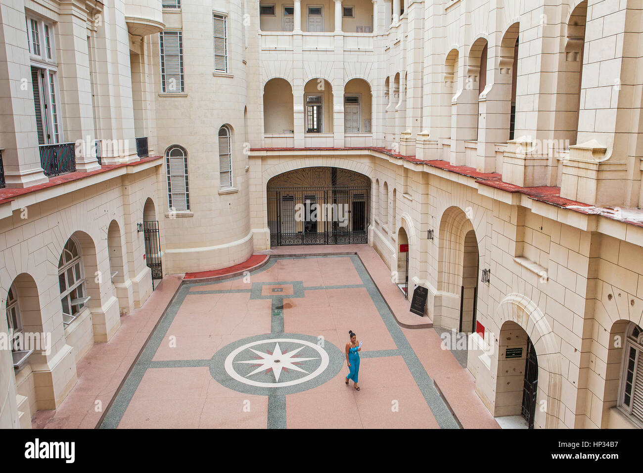 View Of The Former Cuban Presidential Palace Interiors, now is the ...