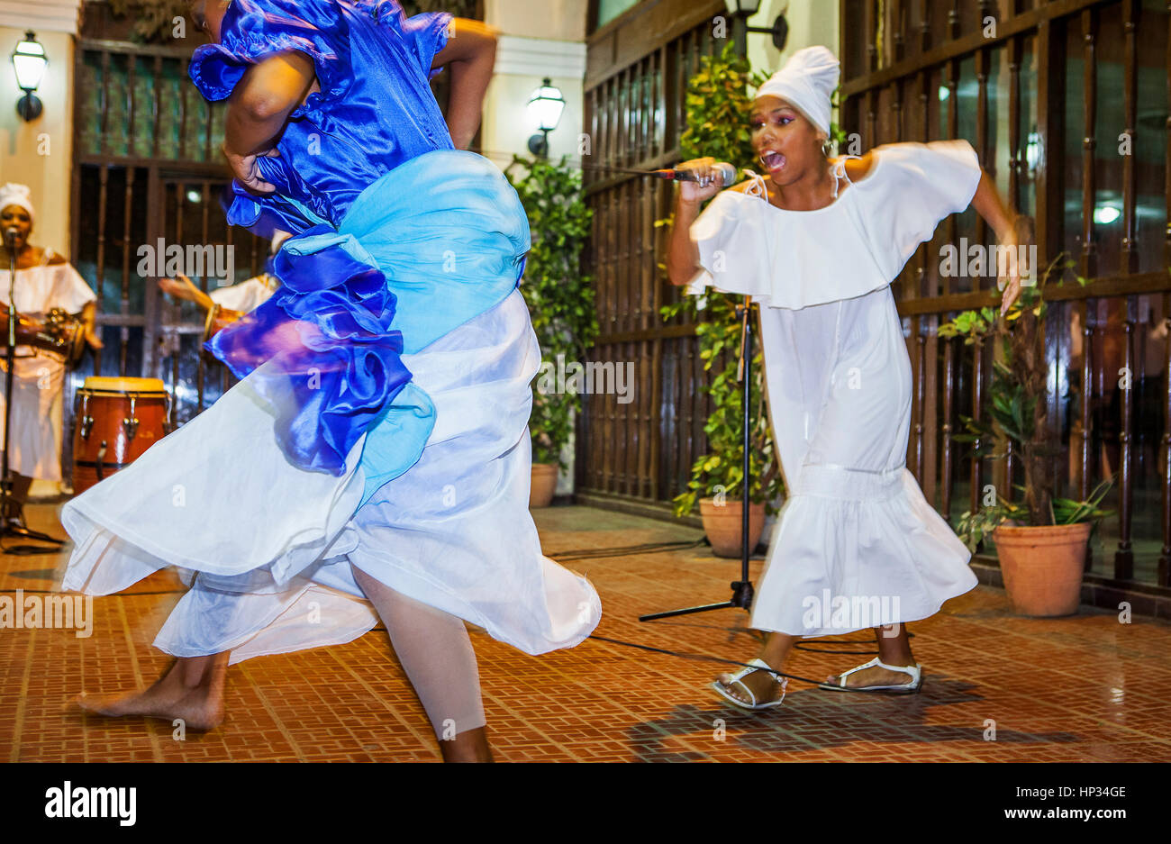 Dancing Yoruba religious dance,traditional, typical, classical, in ...
