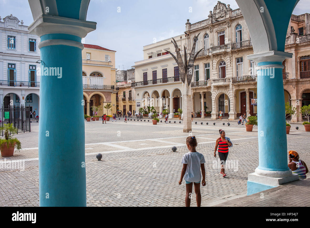 Plaza Vieja (Old Square),Architecture, classical, typical, traditional ...