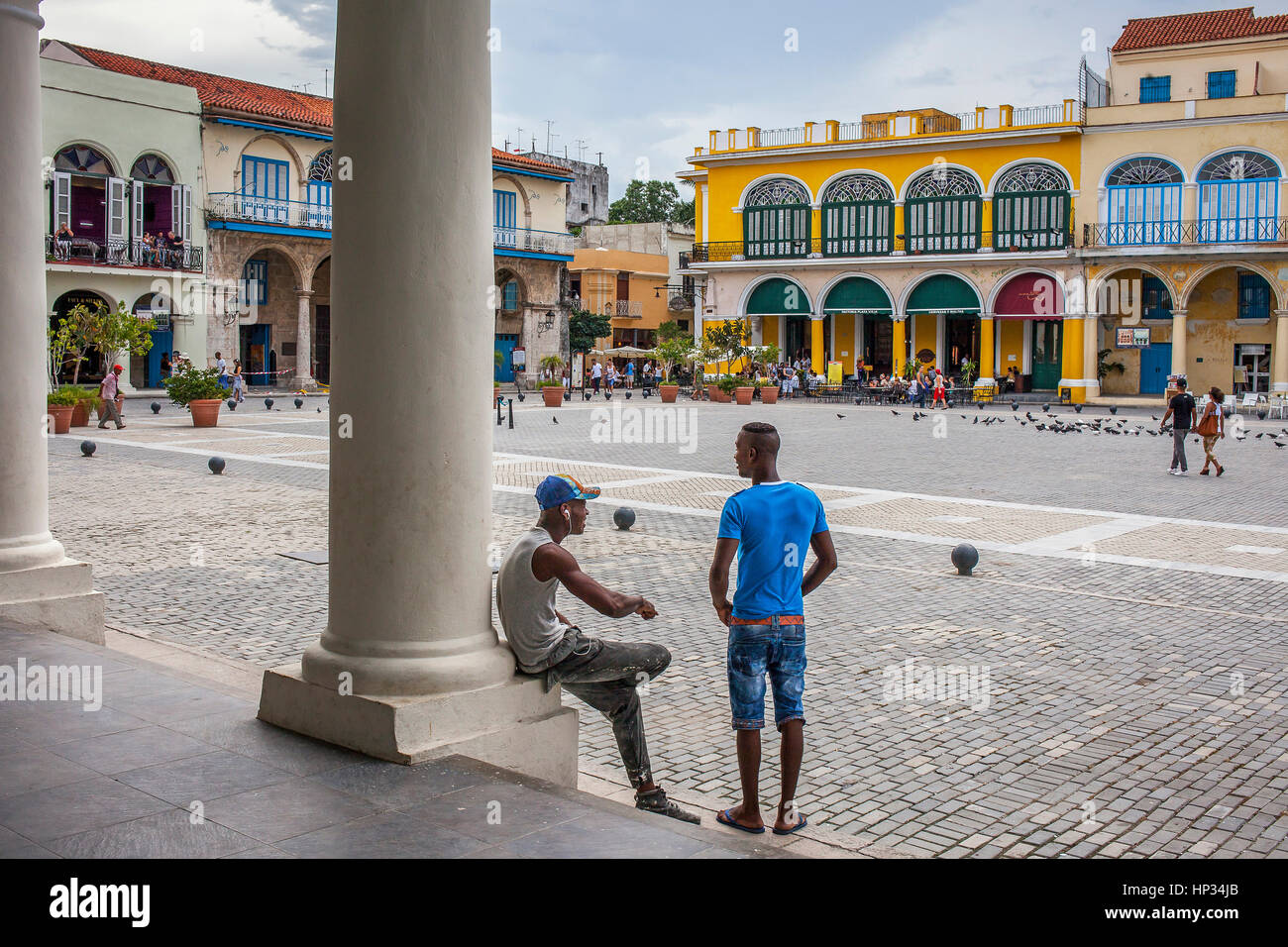 Plaza Vieja (Old Square),Architecture, classical, typical, traditional ...