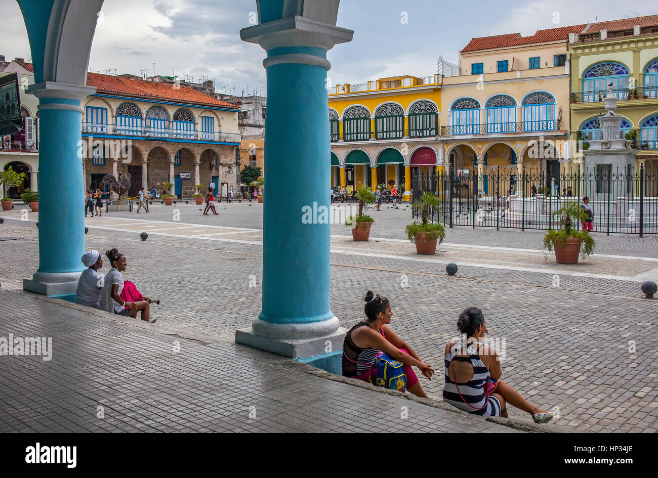 Plaza Vieja (Old Square),Architecture, classical, typical, traditional ...