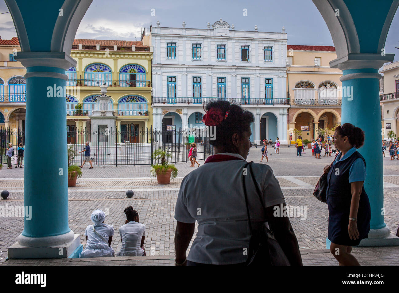 Plaza Vieja (Old Square),Architecture, classical, typical, traditional ...