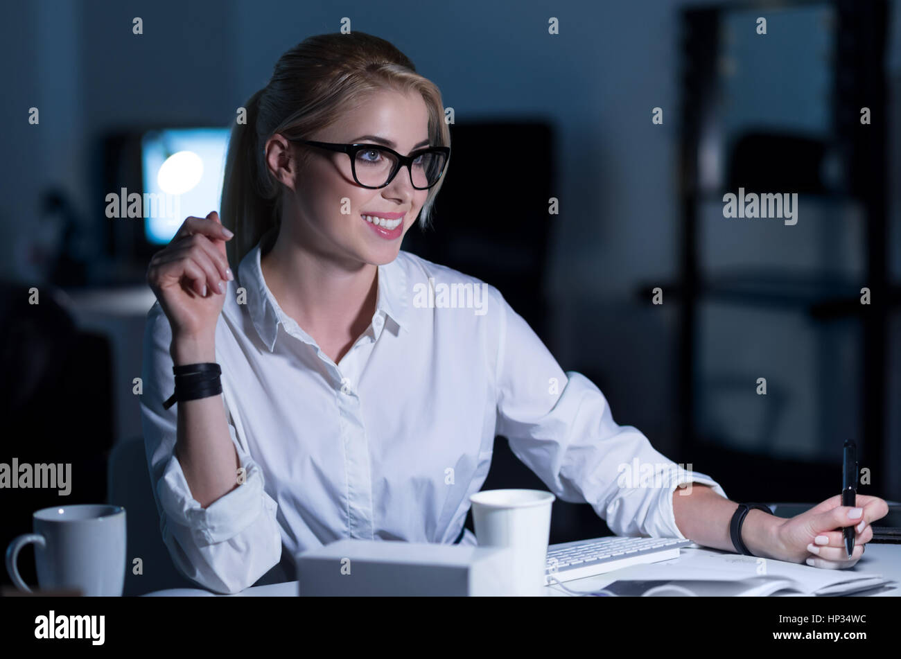Secretary taking notes hi-res stock photography and images - Alamy