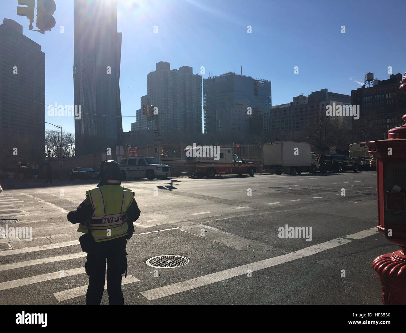 Crosswalk guard hi-res stock photography and images - Alamy
