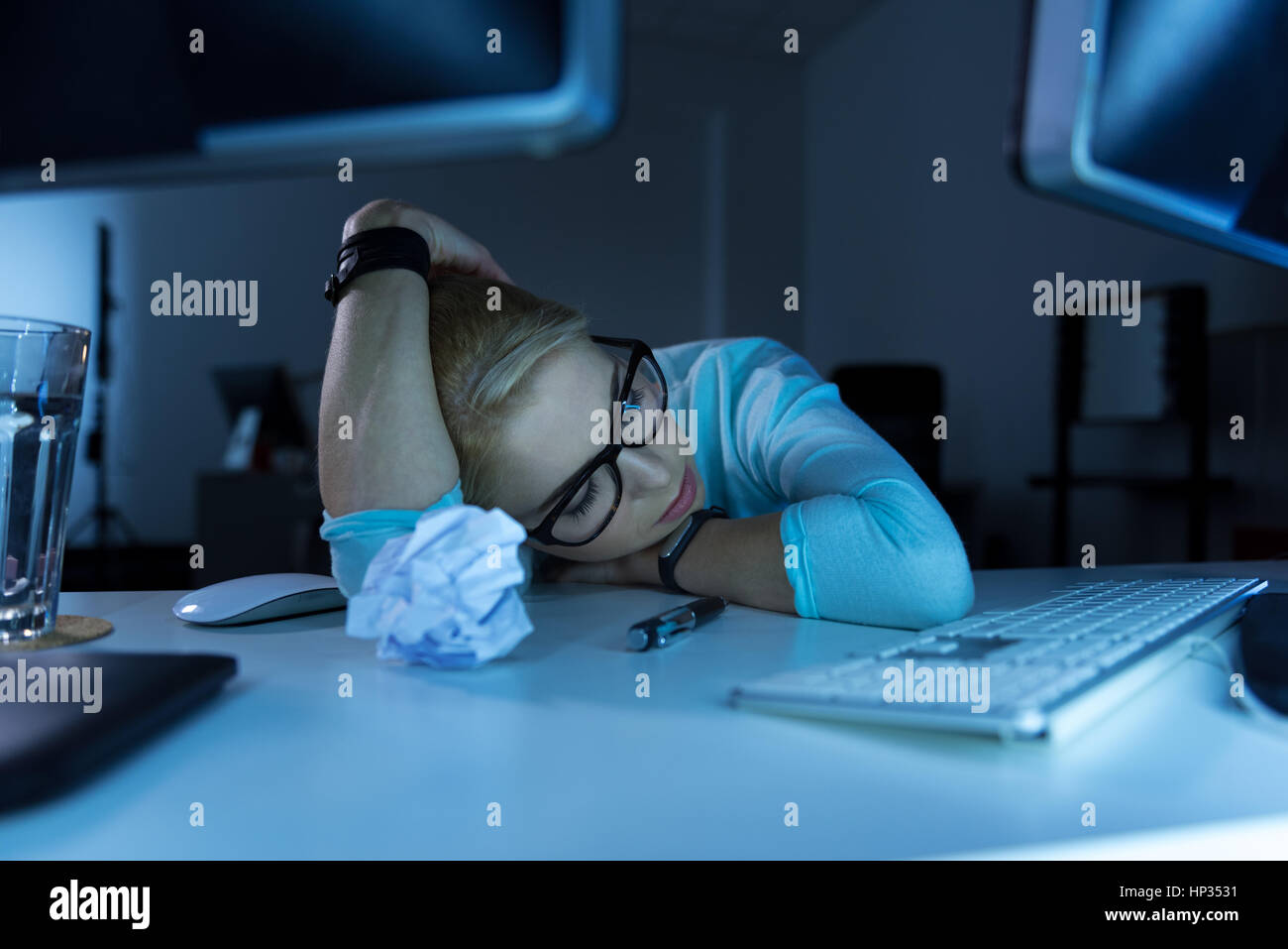 Exhausted information hi-res stock photography and images - Alamy