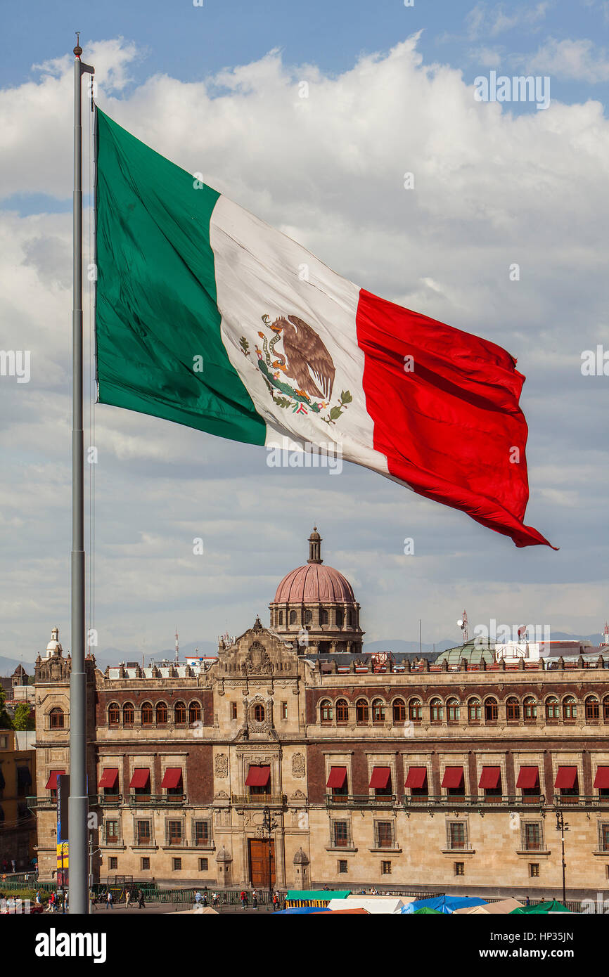 Bandera Mexicana Zocalo