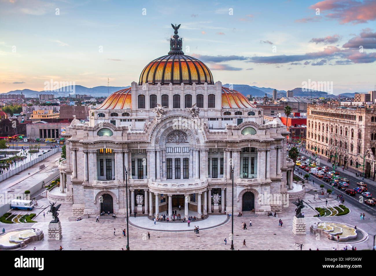 Palacio de Bellas Artes, Mexico City, Mexico Stock Photo - Alamy