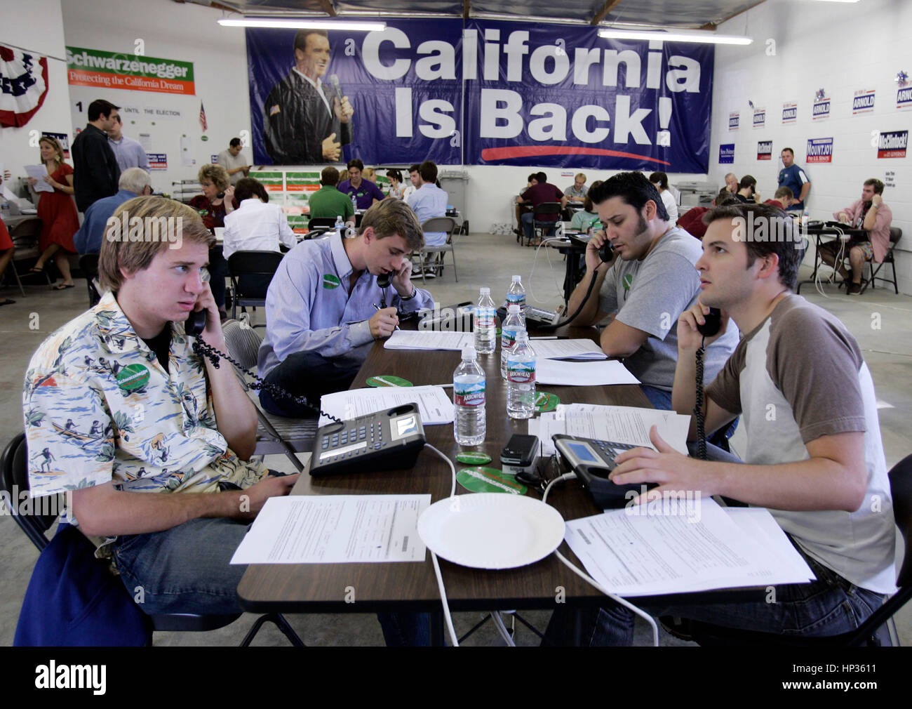 From left, Alex Swob, Scott Mott, George Dosoglu, and Blair Erickson ...